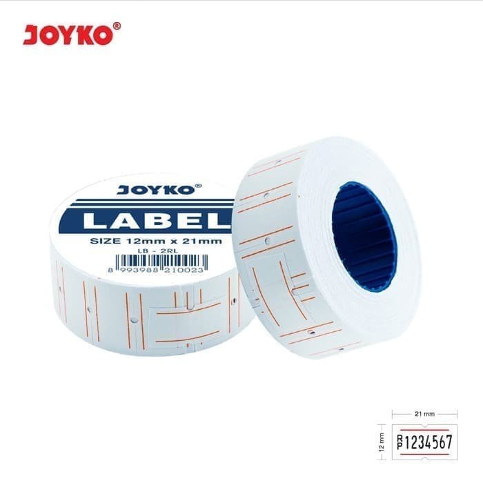 Jual Price Label / Label Harga 1 Baris Joyko LB-2RL | Shopee Indonesia