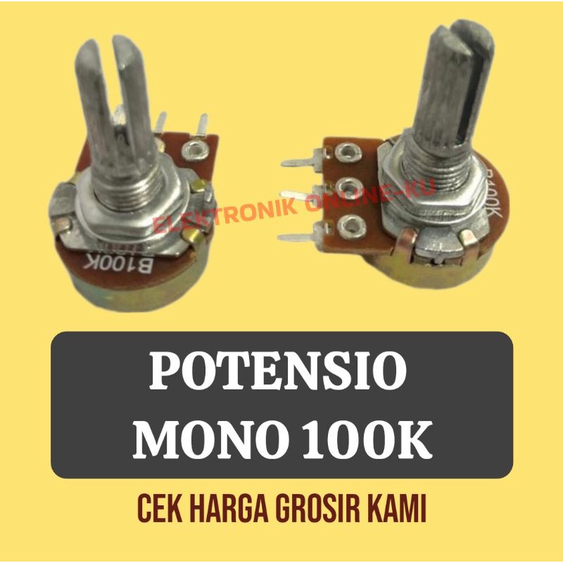 Jual POTENSIO MONO 100K | Shopee Indonesia