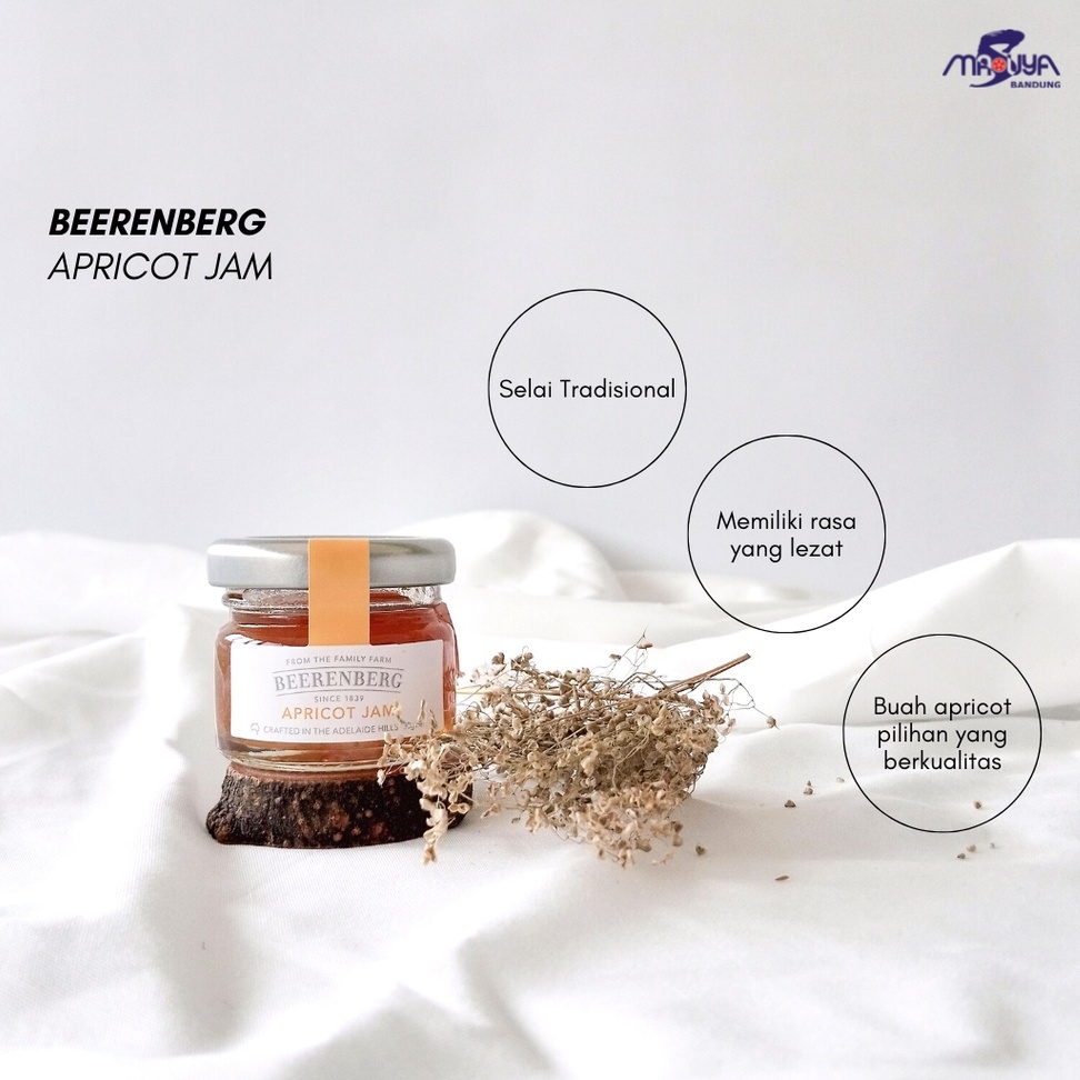 Jual Beerenberg Australian Apricot Jam Selai Apricot 30 gr | Shopee ...