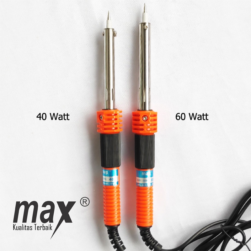 Jual SOLDER 40W 60W MAX SOLDER LISTRIK SOLDERING IRON | Shopee Indonesia