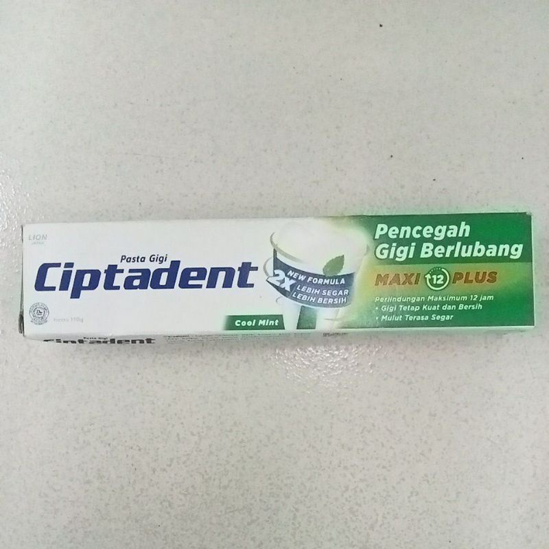Jual CIPTADENT COOL MINT 190 G | Shopee Indonesia
