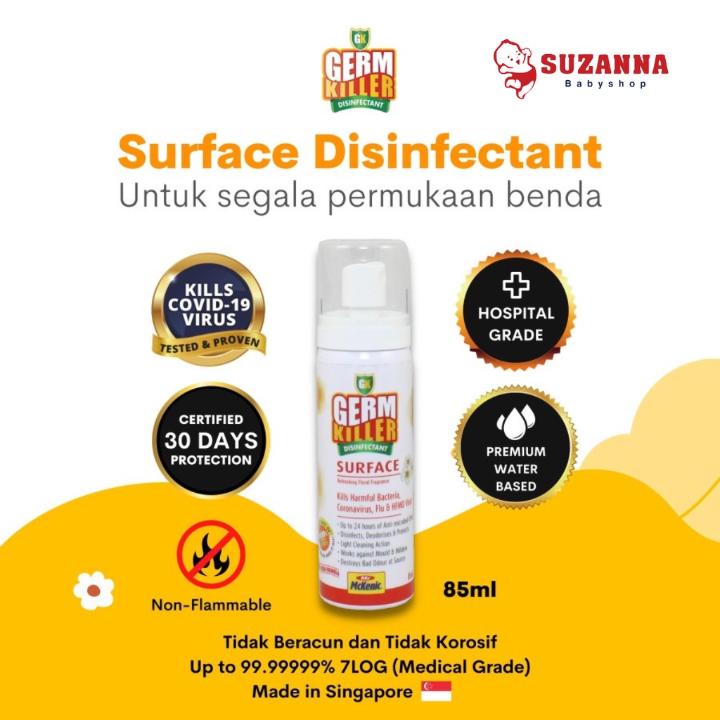 Jual Germ Killer Surface Disinfectant 85ml | Shopee Indonesia