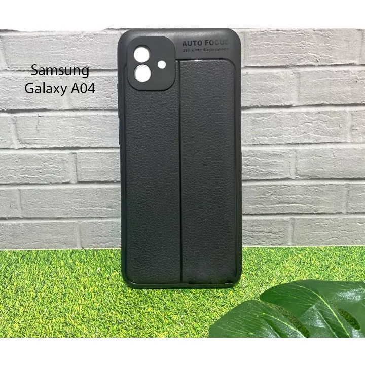 Jual Case Auto Focus Samsung Galaxy A04 Leather Experience SoftCase ...
