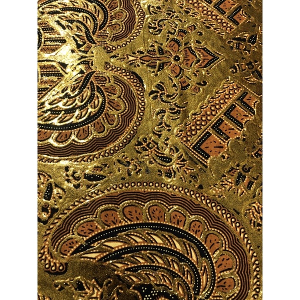 Jual Kain Prada Gold Batik | Shopee Indonesia