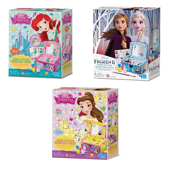 Jual Disney Princess Design Your Own Chest Belle Frozen Ariel | Shopee ...