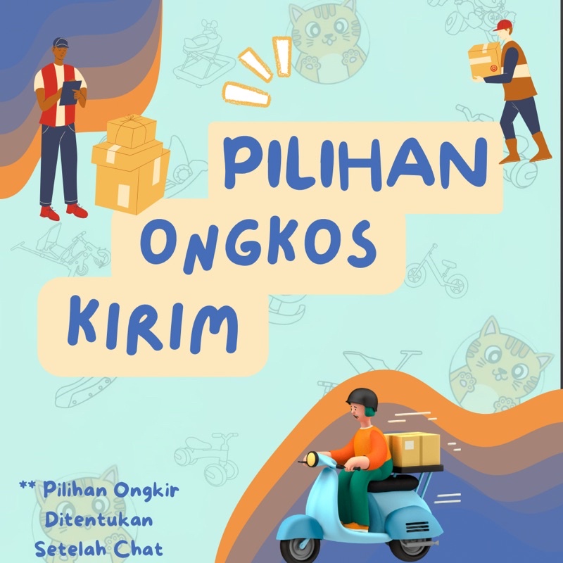 Jual PILIHAN ONGKOS KIRIM ANTAR JEMPUT MENGGUNAKAN KURIR QAT TOYS ...