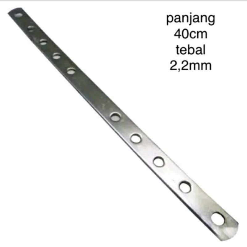 Jual Breket Bolong Plat Besi Bolong Serba Guna Universal stailes ...