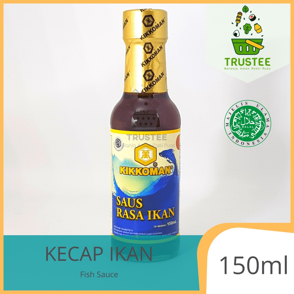 Jual Kikkoman Kecap ikan fish sauce HALAL 150ml KC | Shopee Indonesia