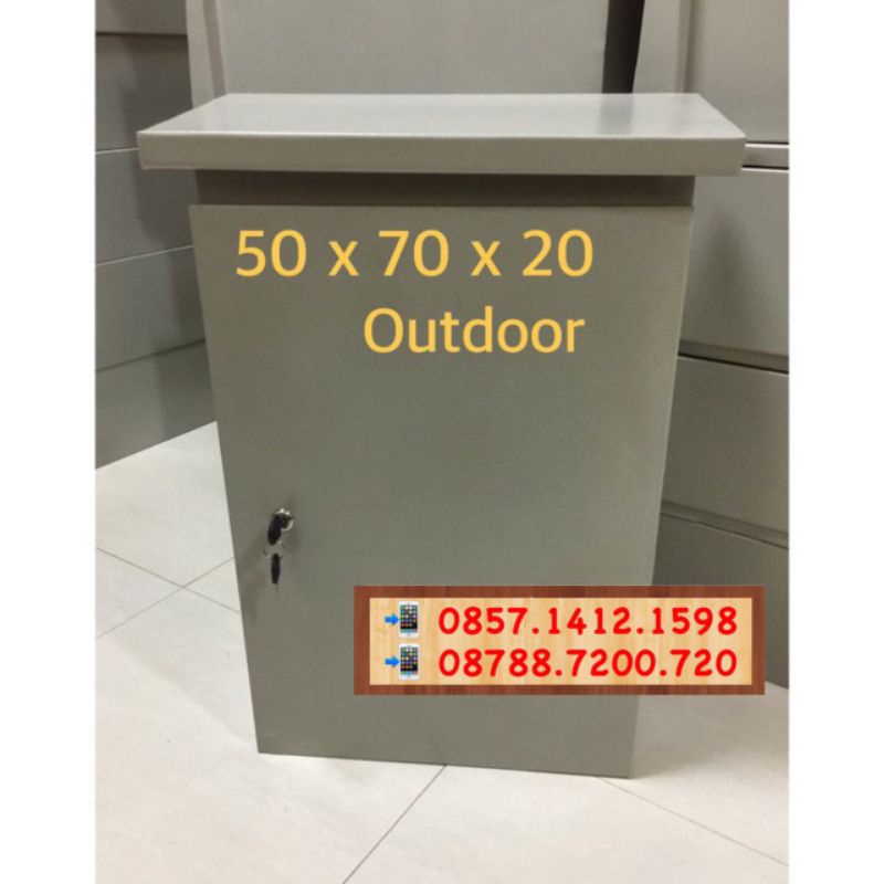 Jual Box panel outdoor topi 50x70 70x50 50x70x20 70x50x20 70 x 50 x ...