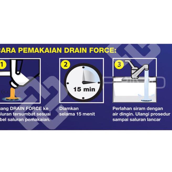 Jual Anti Sumbat Primo Drain Force / Soda Api Cair/ Drain Opener (JNE ...