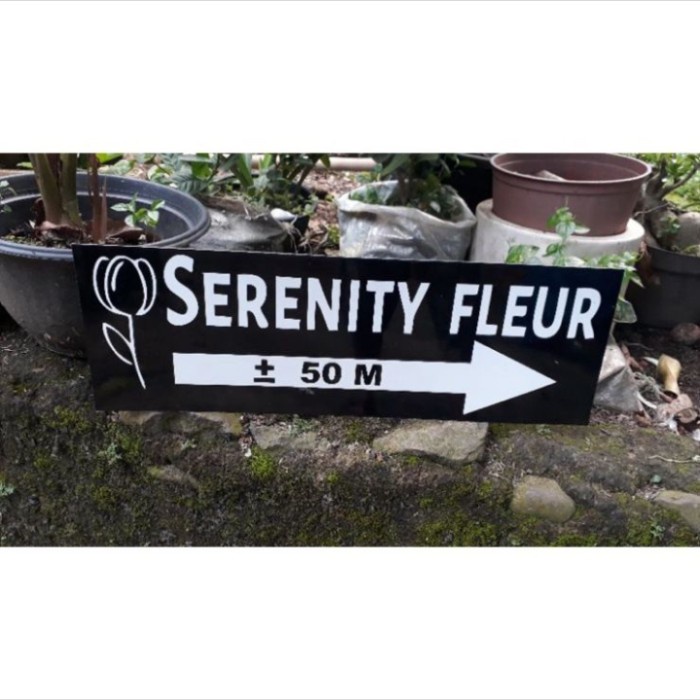 Jual Papan Plang Nama Jalan Custom | Shopee Indonesia