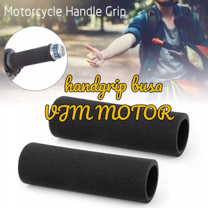 Jual karet busa Handgrip universal motor Anti licin empuk | Shopee ...