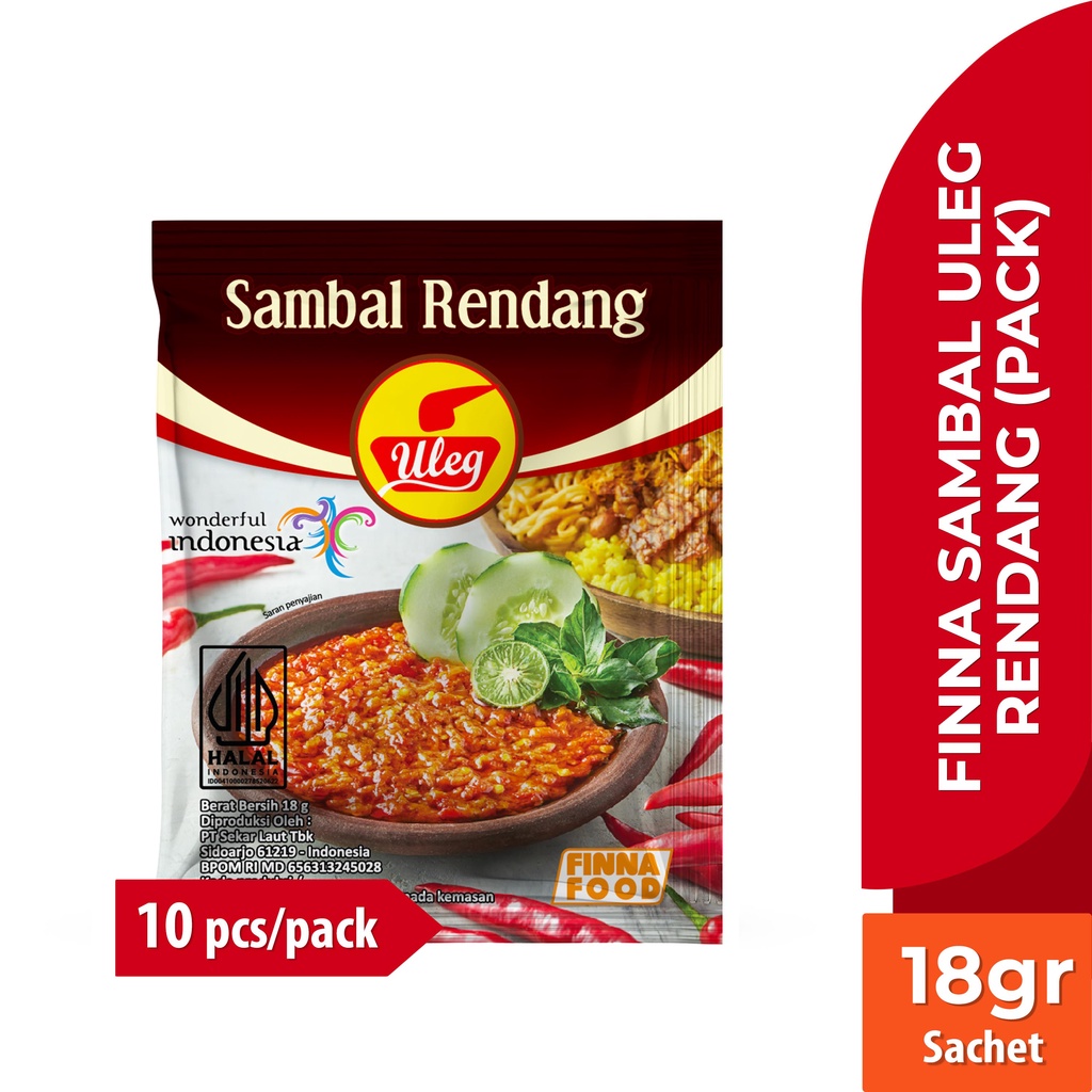 Jual Finna Sambal Uleg Rendang (Pack) | Shopee Indonesia
