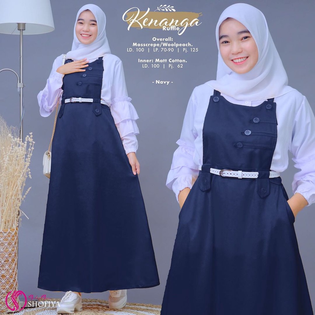 Jual SETELAN OVERALL KENANGA TERBARU / OVERALL VARIASI KANCING ...