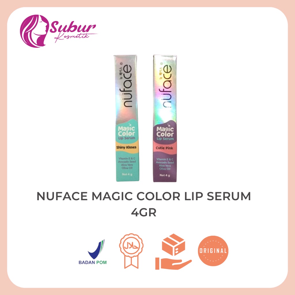 Jual Nuface Magic Color Lip Serum 4gr VCI | Shopee Indonesia