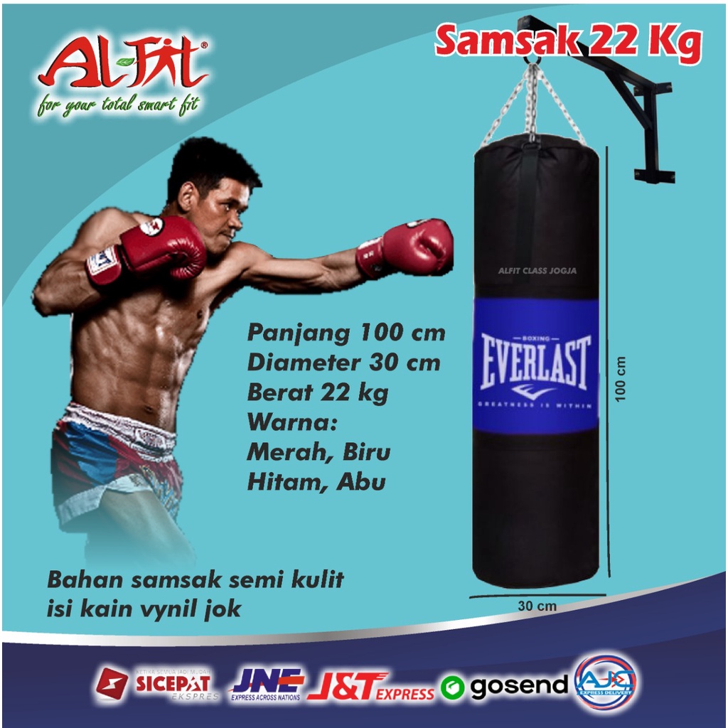 Jual Alat Olahraga Tinju Boxing Muaythai Samsak Sansak Sandsack Berdiri ...