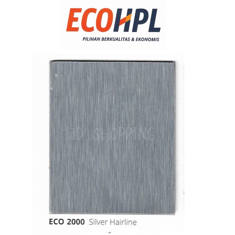 Jual (LUAR KOTA WAJIB PALLET KAYU) HPL ECO SILVER HAIRLINE ECO 2000 ...