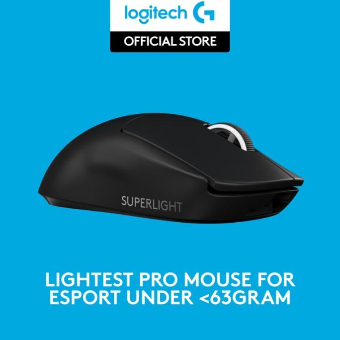 Jual LOGITECH G Pro X Superlight Gaming Mouse - Black ready viral ...