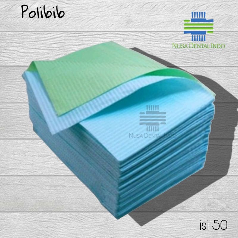 Jual Polibib / Dental Bib/ Celemek Dental / Tatakan Ludah / Celemek ...