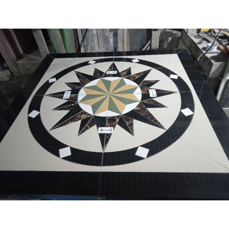 Jual granite pola decor lantai ukuran 80x80 | Shopee Indonesia
