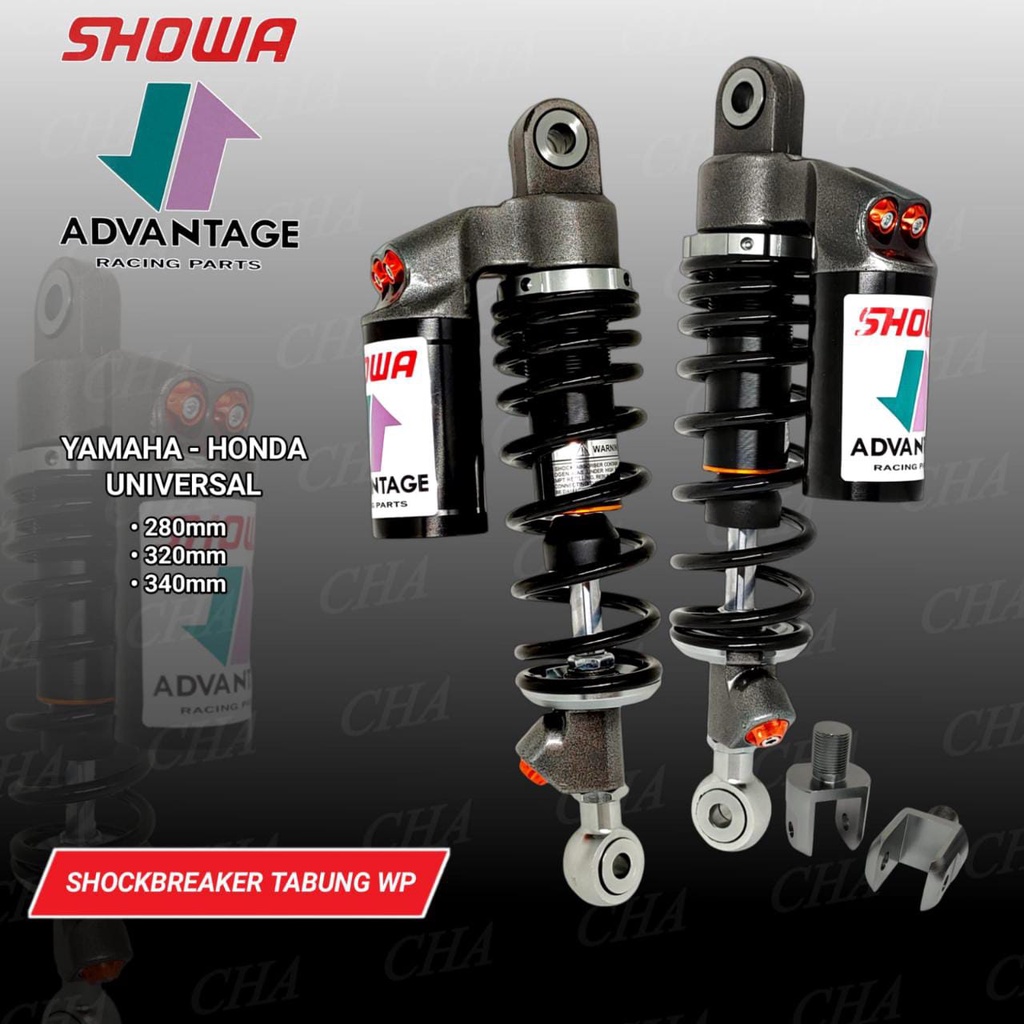 Jual shock tabung atas belakang bebek showa free anting 280mm 320mm ...