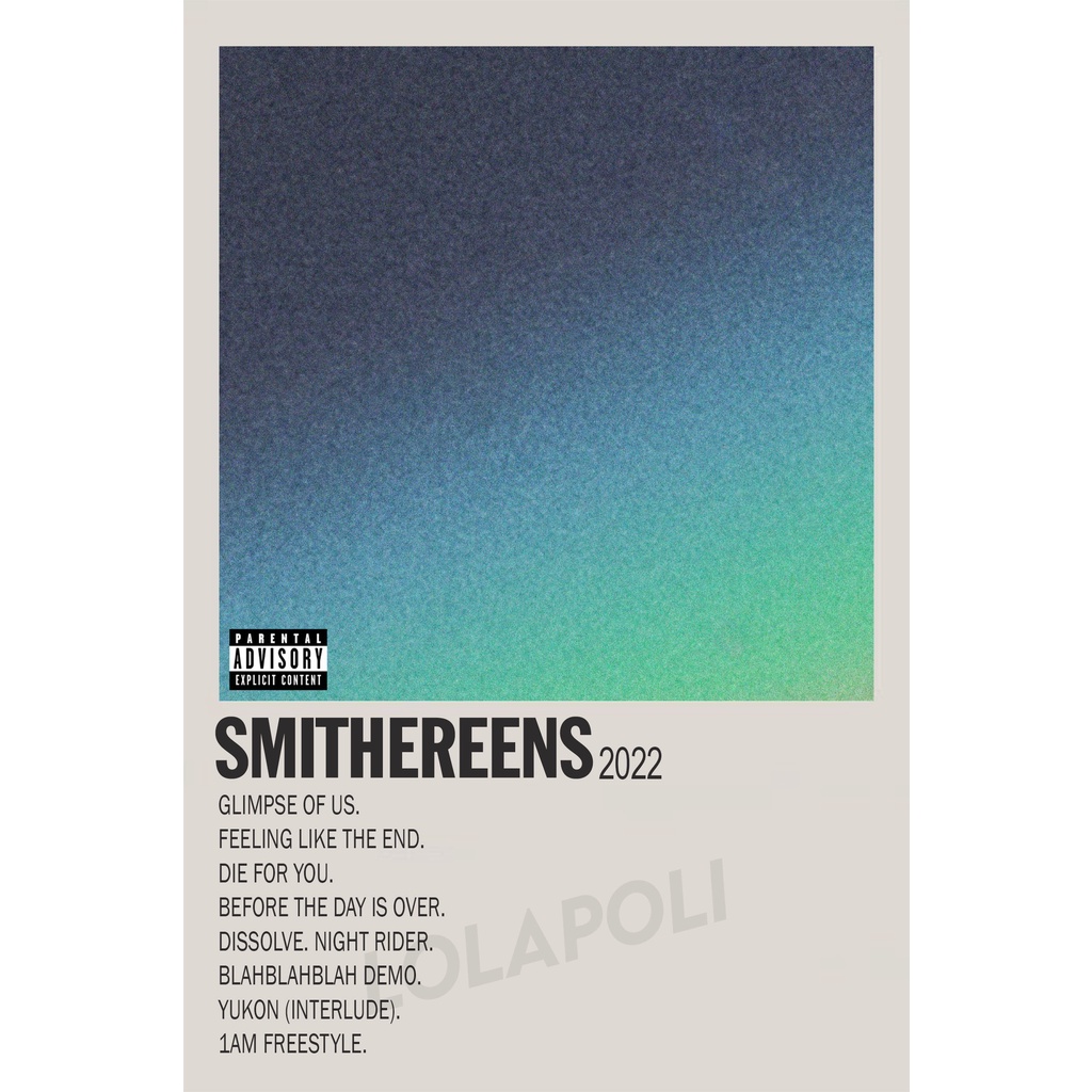 Jual Poster Cover Album SMITHEREENS - Joji | Shopee Indonesia