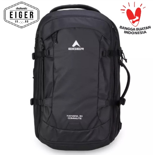 Jual Tas Ransel Eiger Kanawa Commute 1.0 30L Laptop Backpack | Shopee ...