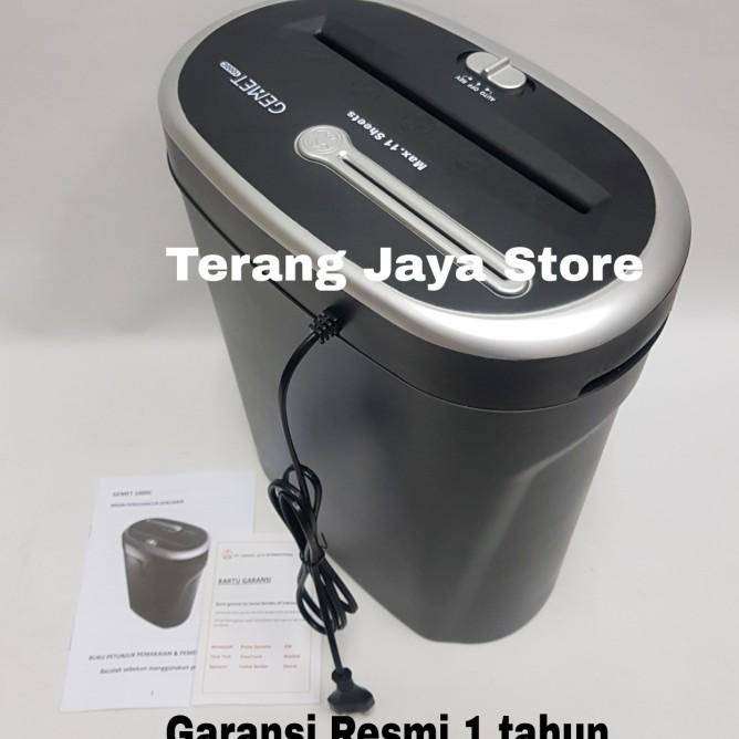 Jual Mesin Penghancur Kertas Gemet 1000C/Paper Shredder Cross Cut 1000 ...