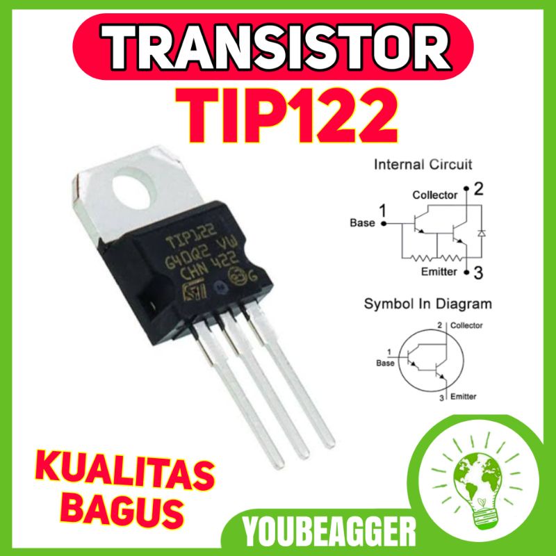 Jual Transistor Tip122 Npn Shopee Indonesia