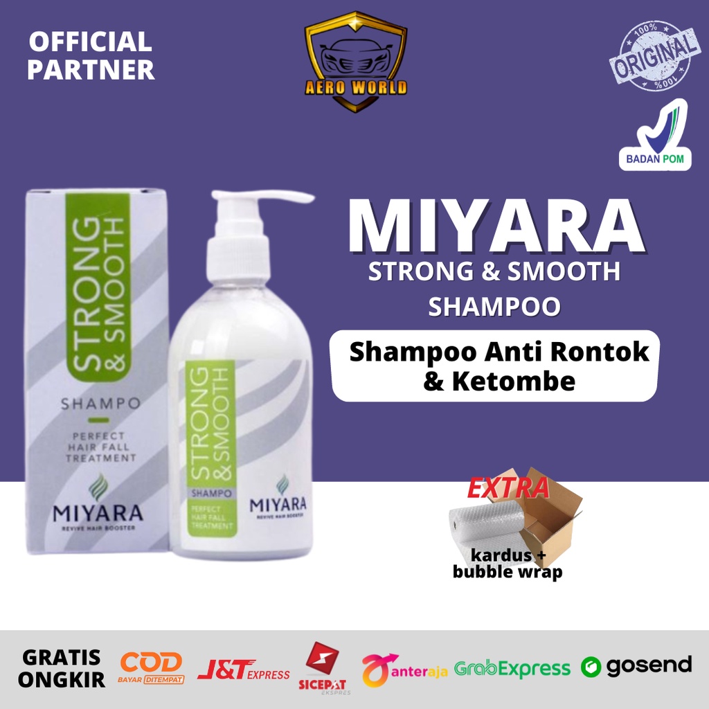 Jual MIYARA SHAMPOO dan HAIR TONIC ORIGINAL Shampo Penumbuh Rambut ...