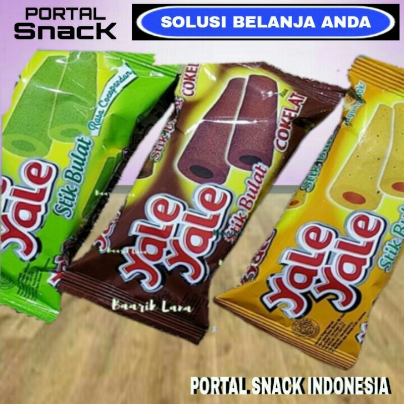 Jual YALE YALE snack stik bulat renceng 10 x 8gr | Shopee Indonesia