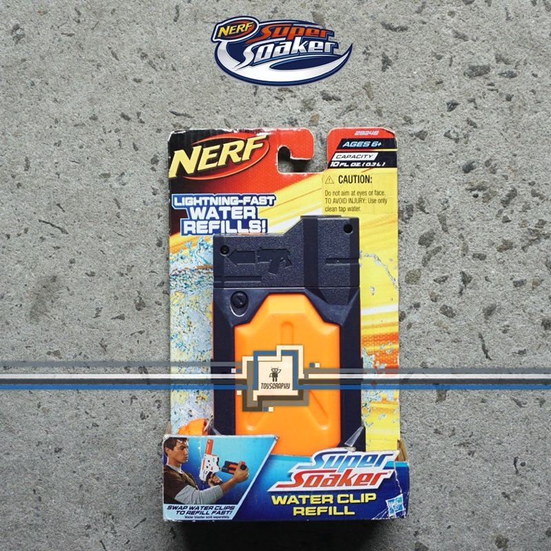 Jual Nerf Super Soaker Water Clip Refill Magazine Water Gun | Shopee ...