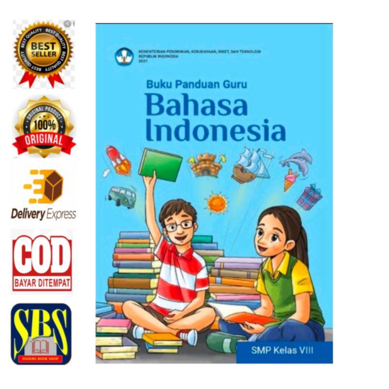 Jual Buku Panduan Guru Bahasa Indonesia SMP kelas 8 Kurikulum Merdeka | Shopee Indonesia