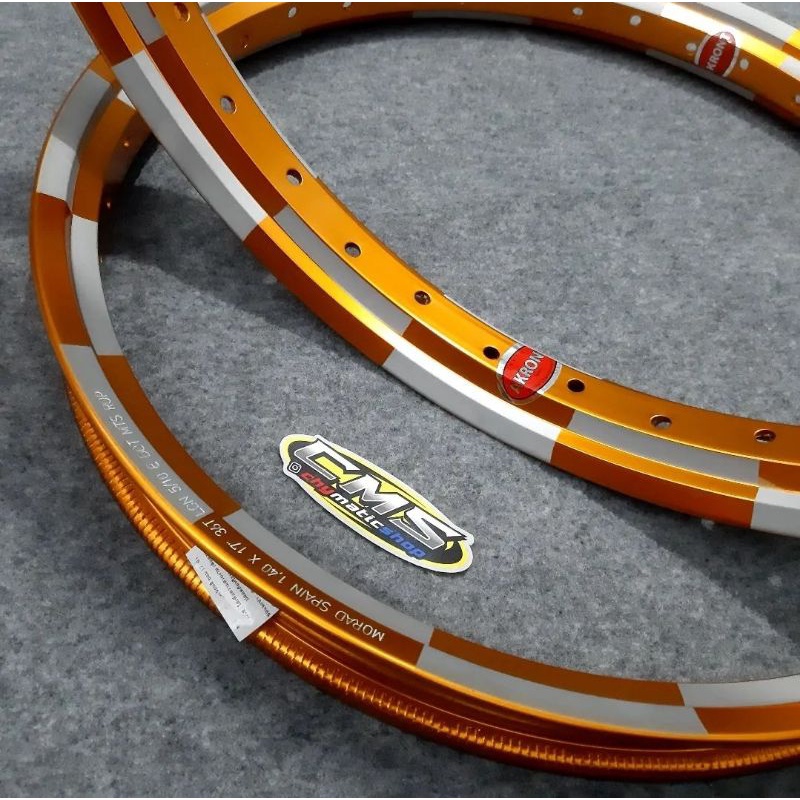 Jual VELG AKRONT MORAD SPAIN 140 - 140 RING 17 MOTIF CATUR | Shopee ...