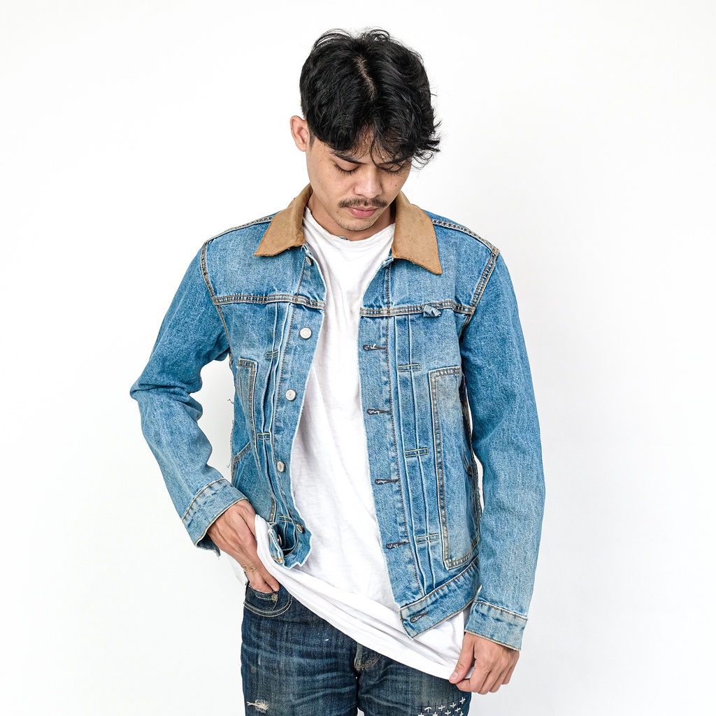 Jual Bespoke Project - Denim Jacket 570 BOHO | Shopee Indonesia