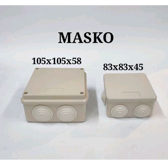 Jual Duradus Duradoos MASKO 3/4 105X105X58 Putih dan Hitam | Shopee ...