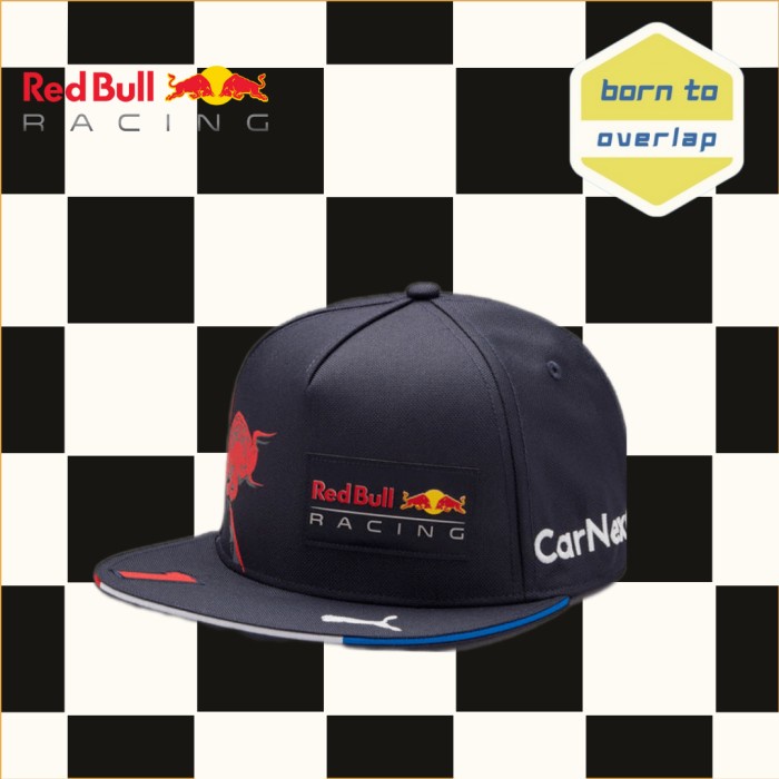 Jual Topi Flat Brim Max Verstappen 2022 Red Bull Racing F1 | Shopee ...