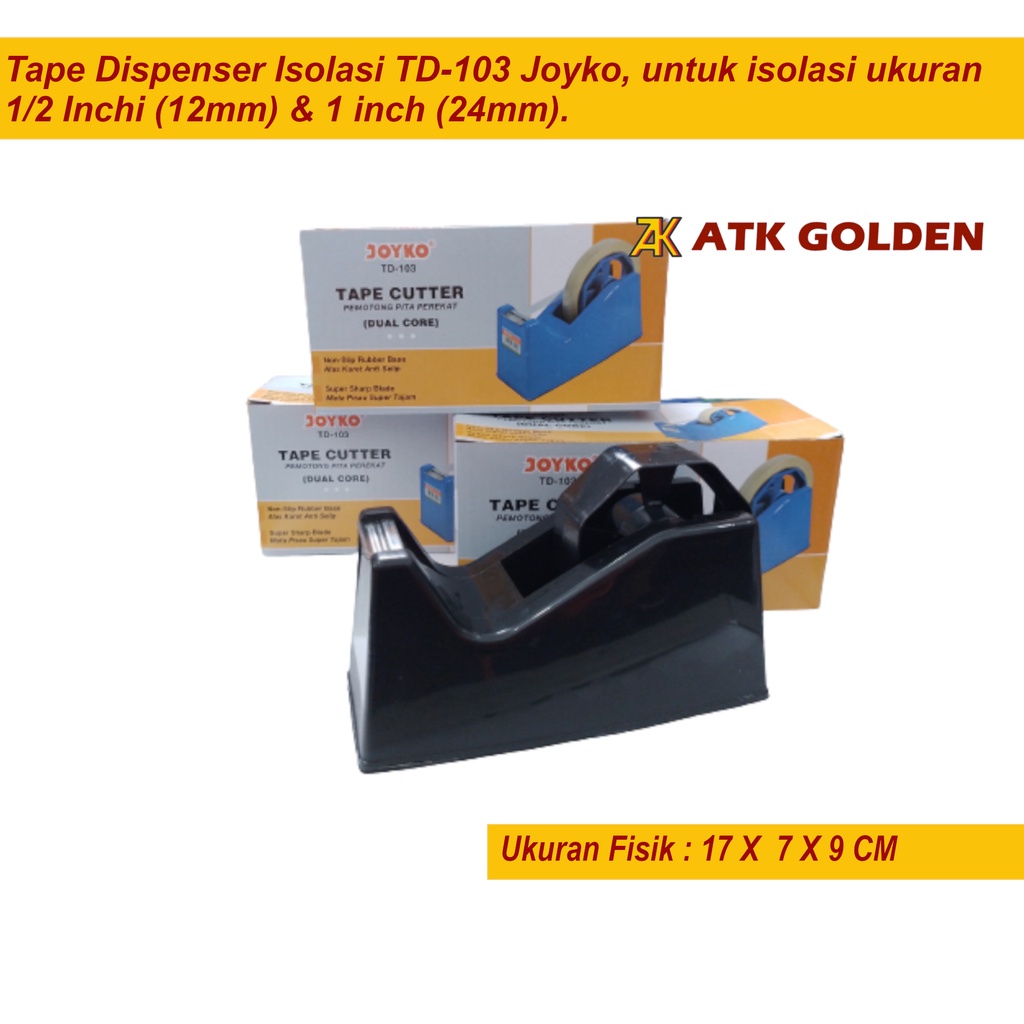 Jual Tape Dispenser Isolasi TD-103 Joyko | Shopee Indonesia