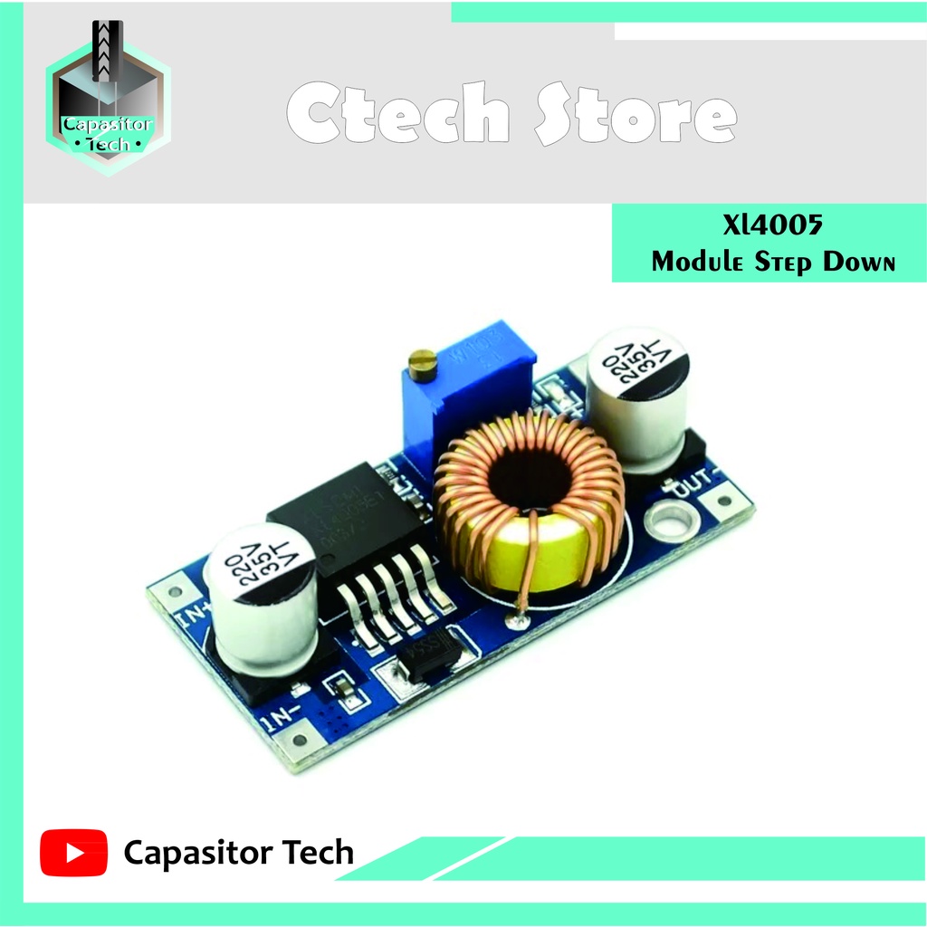 Jual XL4005 DC-DC Step Down Module 5A ( Module Regulator Tegangan ...