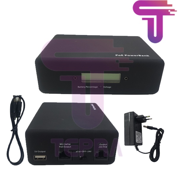 Jual TPB-POE-G-1224 Power Bank POE |Smart Portable Mini UPS 12V 24V ...