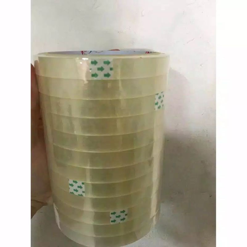Jual Solatip / solasi kecil 1,2 cm x 72 yards bening | Shopee Indonesia