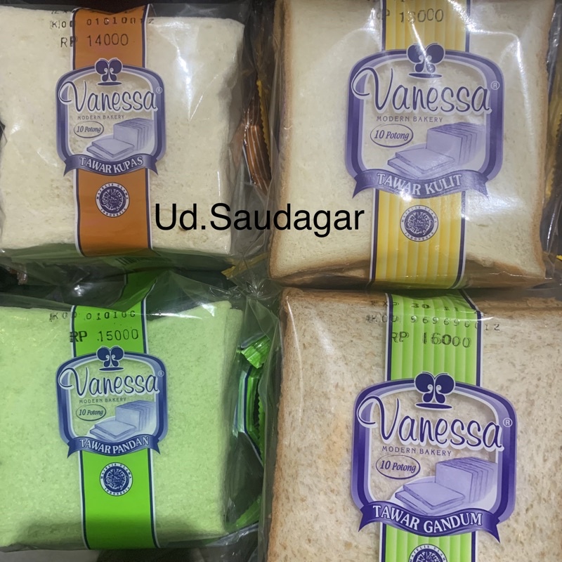 Jual Vanessa Roti Tawar Kupas Gandum Kulit Pandan Shopee Indonesia