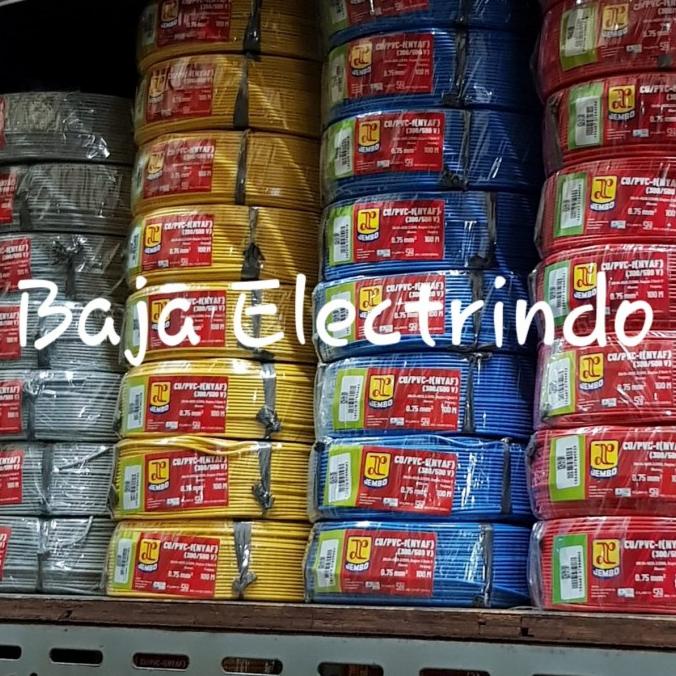 Jual Kabel Serabut NYAF 0,75MM JEMBO Roll 100M NYAF 0,75 0.75mm 1 X 0.75 | Shopee Indonesia