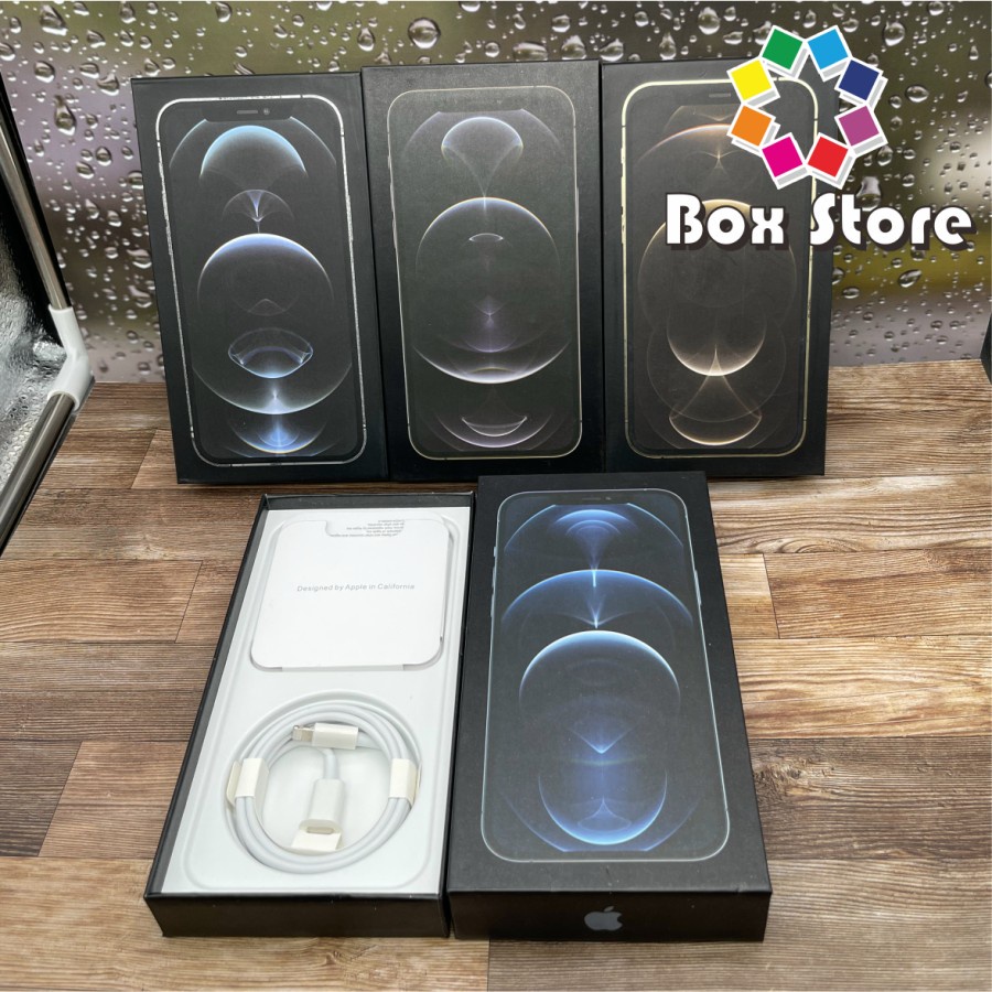 Jual BOX/KOTAK/12 PRO 12PRO MAX +KABEL USB TYPE C | Shopee Indonesia