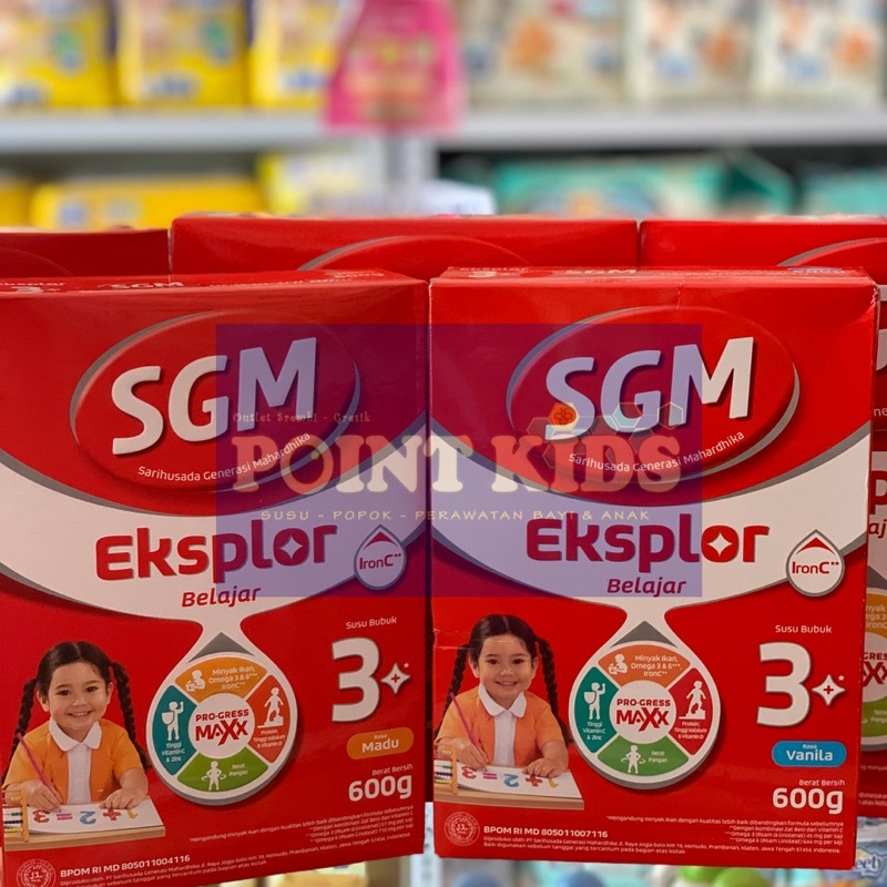 Jual SGM Eksplor 3+ Madu/Vanila/Coklat | Shopee Indonesia