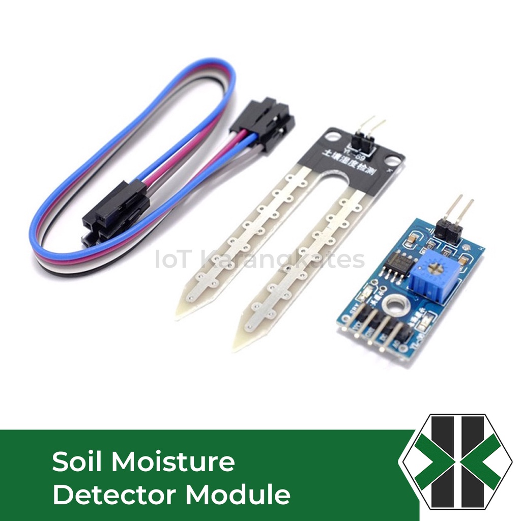 Jual SOIL TANAH HYGROMETER HUMIDITY MOISTURE SENSOR MODULE | Shopee ...