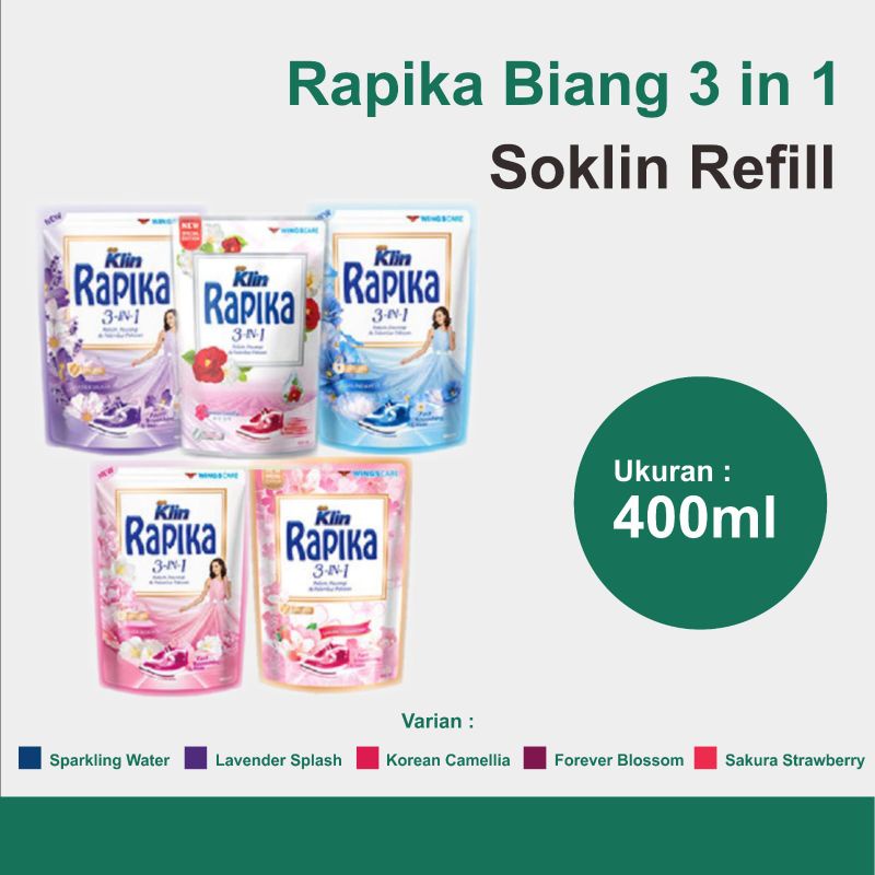 Jual Rapika Refill 400mL - All Varian | Shopee Indonesia