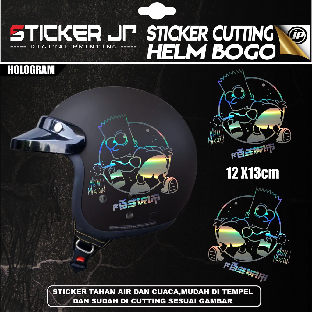 Jual Stiker Helm Bogo - Cutting Sticker Variasi Helem Bogo Setiker Helm ...