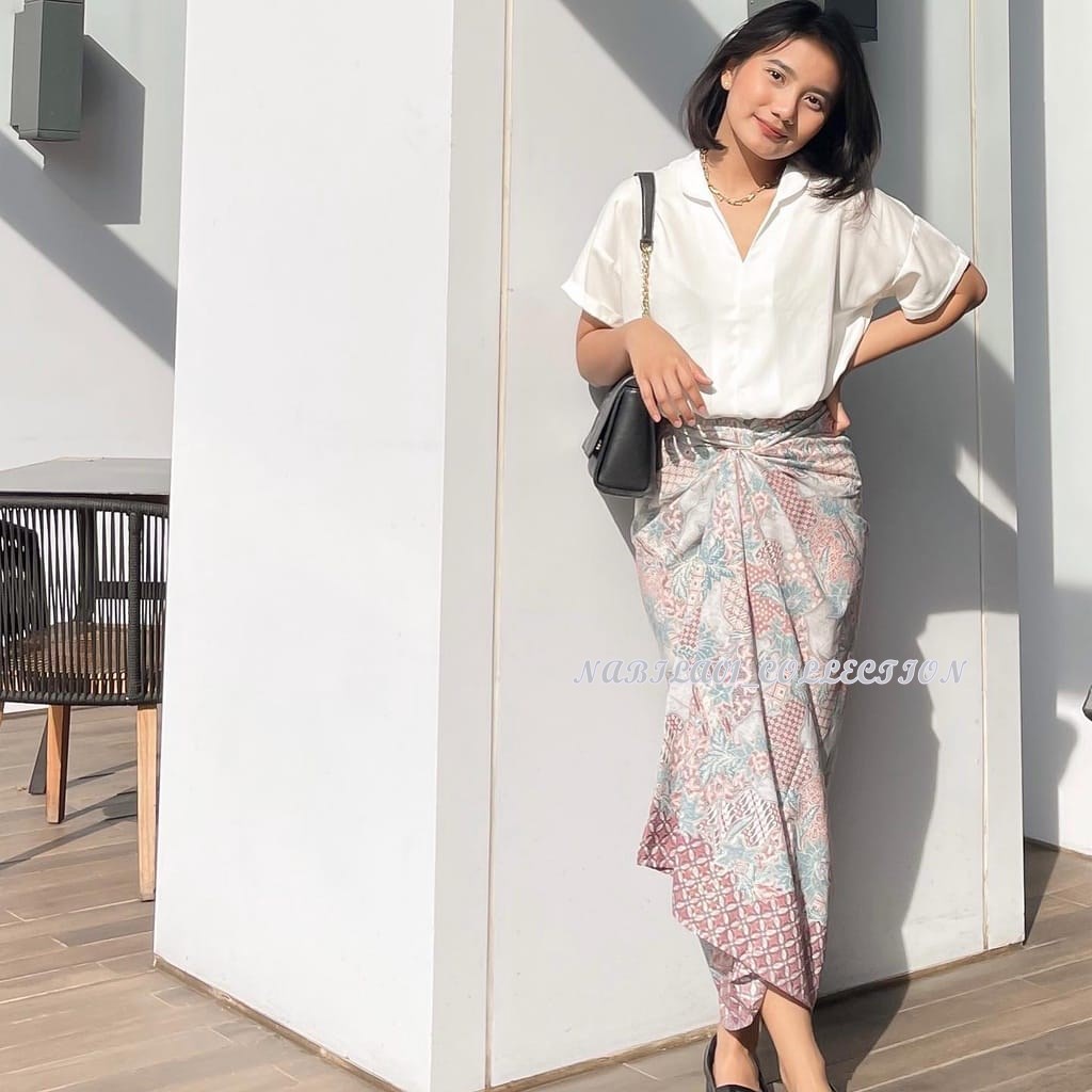Jual rok lilit batik / rok lilit batik kain lilit murah / lilit batik ...