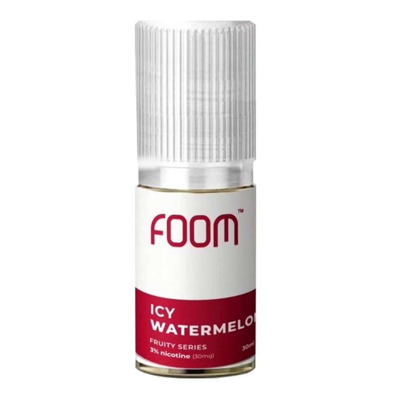 Jual FOOM - Icy Watermelon Salt Nic Liquid 30ML 30MG | Shopee Indonesia